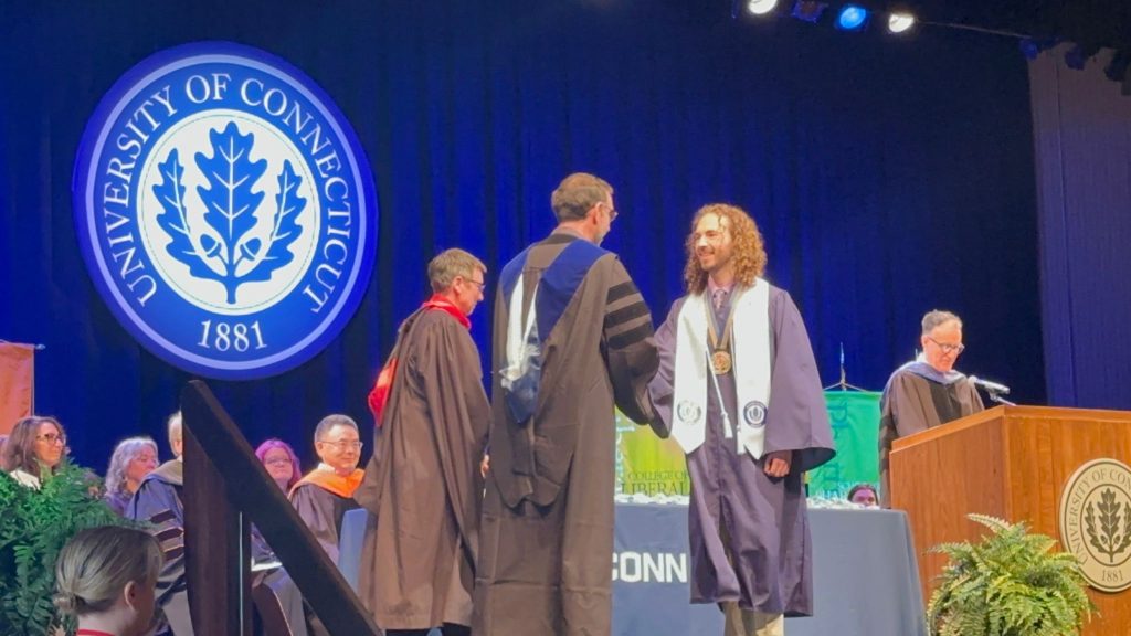 Nicholas Thiel-Hudson received University scholar and Honors medal and ...